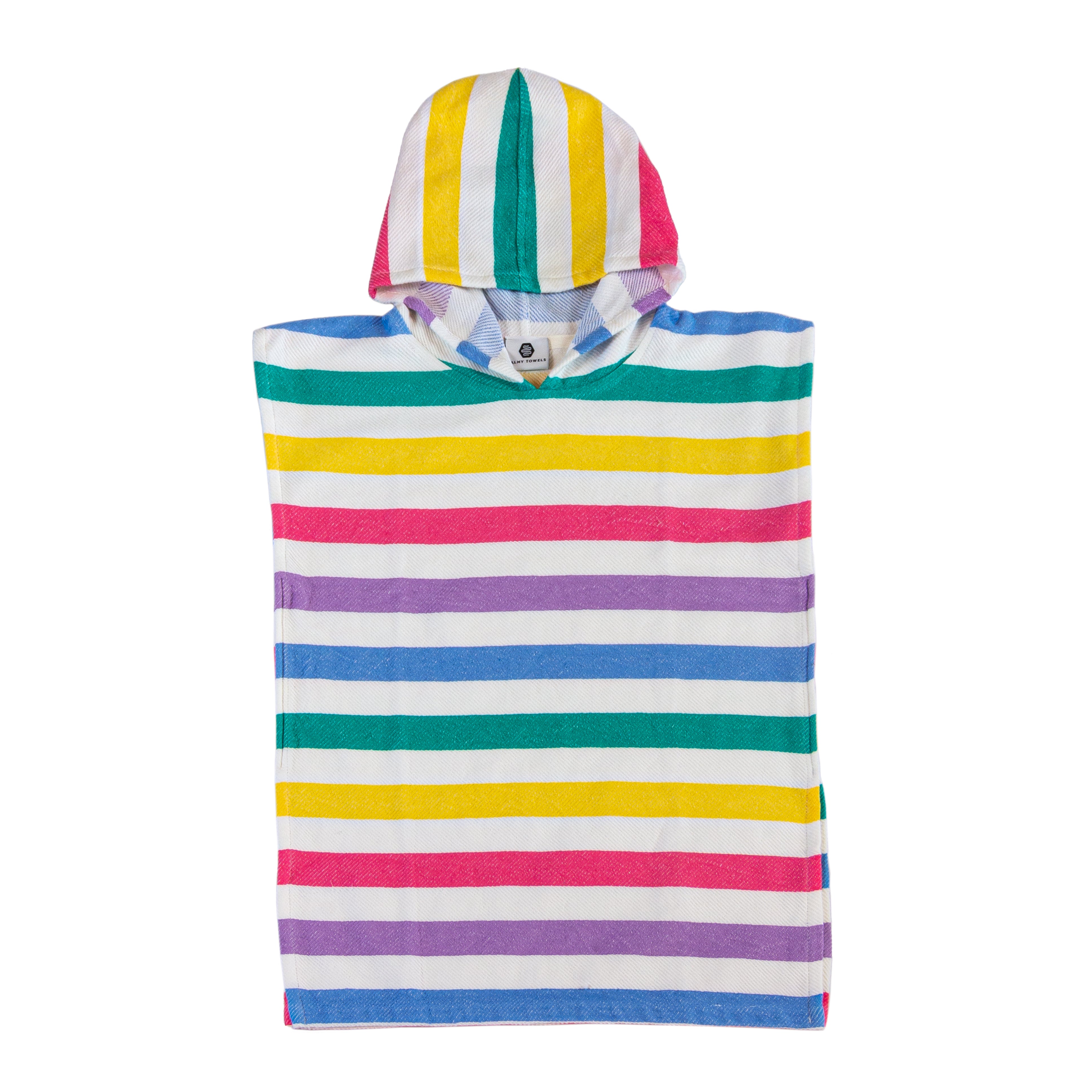 Rainbow Poncho – Balmy par Saskia Thuot